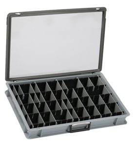 A flexible kitting Partition Case to suit your parts and components.