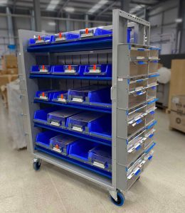 Multiple racking systems to fix your Twinbin storage on the shop floor.