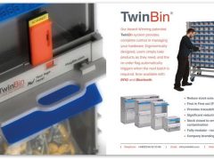 TwinBin Two Bin KanBan System manages all parts!
