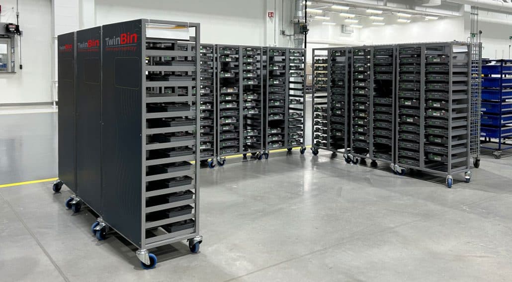 Kitting Product Solutions - four different ways to solve storing parts